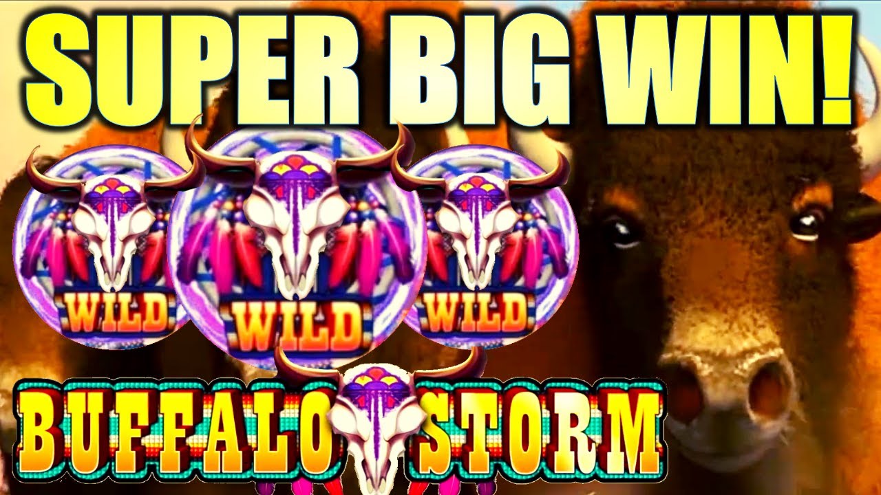★SUPER BIG WIN! NEW SLOT!★ WOWZER!! BUFFALO STORM & TREE OF WEALTH Slot ...