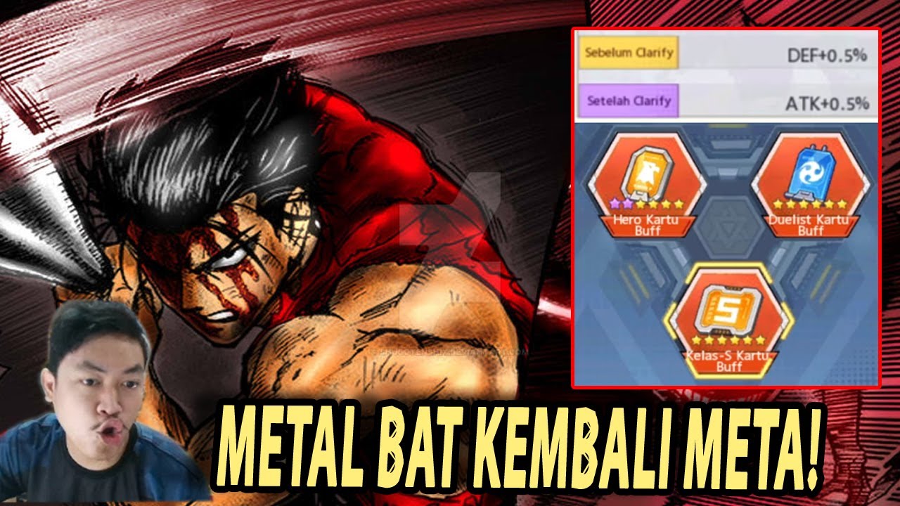 🔥🔥UR METAL BAT KEMBALI MENJADI RAJA PVP ? UBAH SUBSTAT REFIBE ? - ONE ...