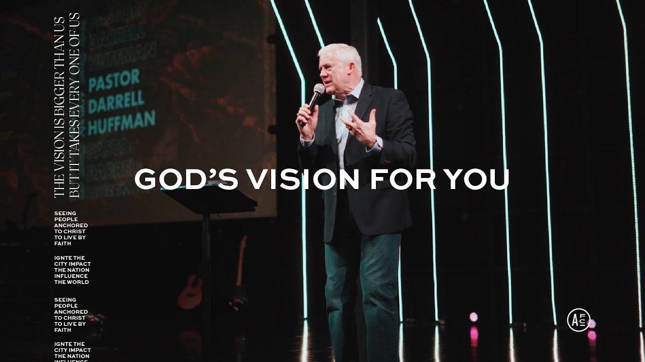 God's Vision For You | Apostle Darrell Huffman - YouTube