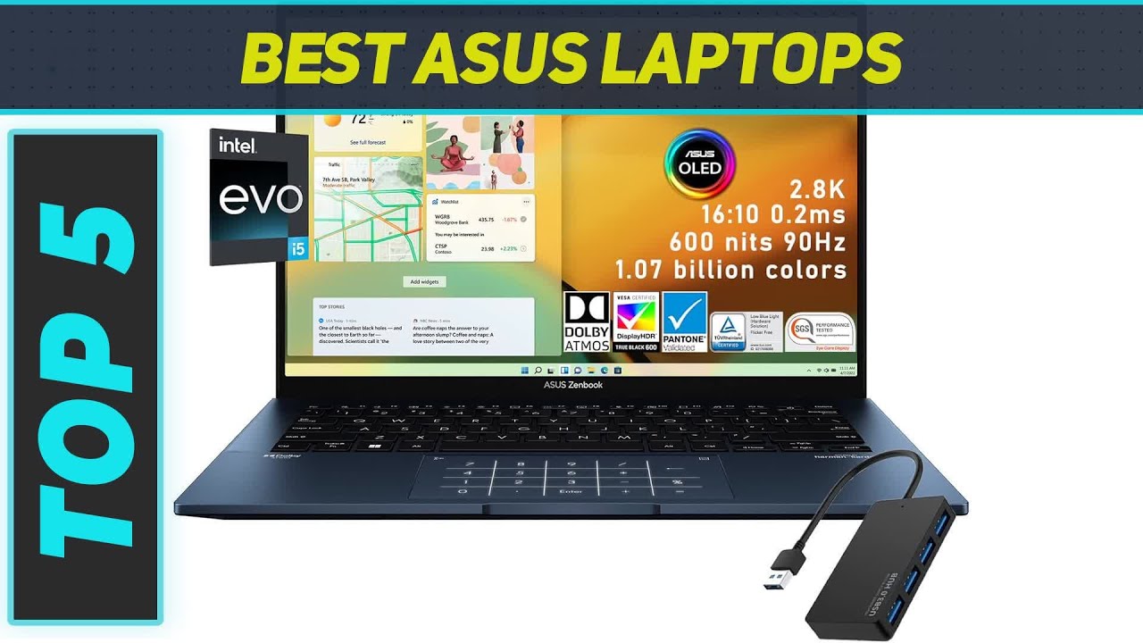Top 5 Best Asus Laptops 2023 - YouTube