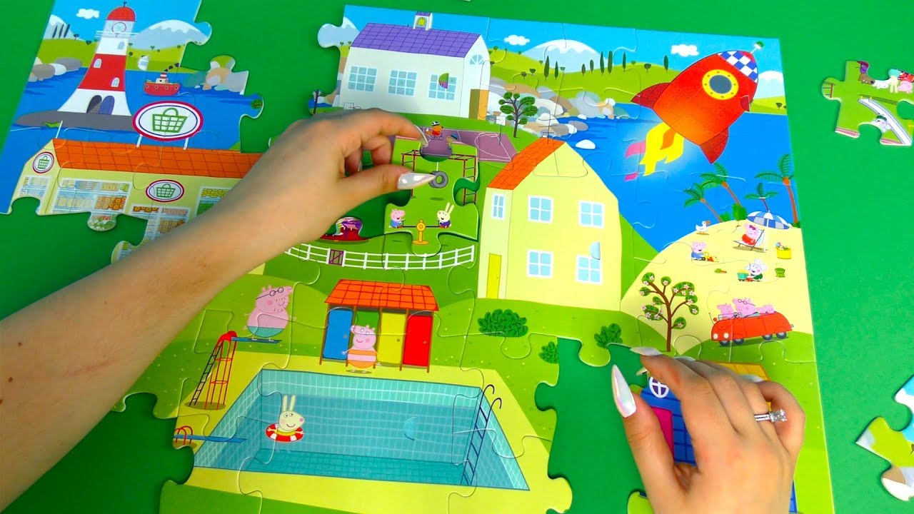 Pig Flip - Flap Puzzle We unboxing - YouTube