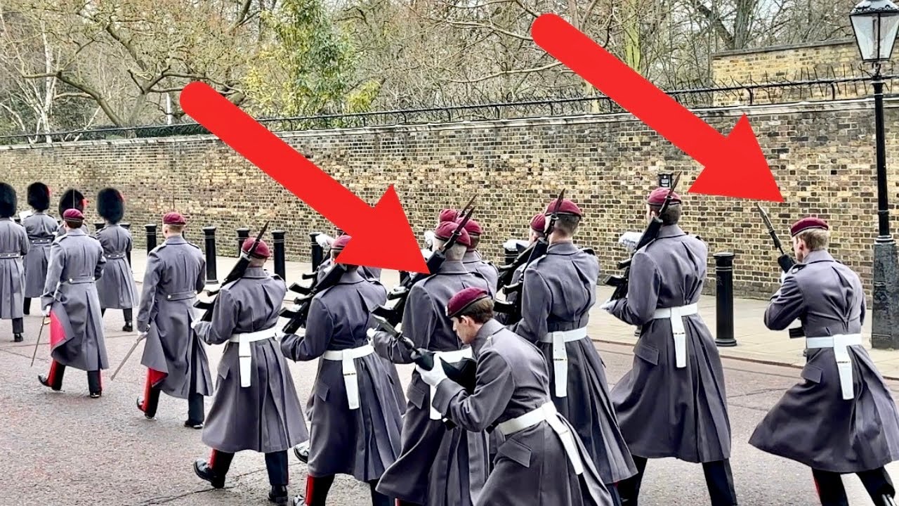 The Moment These Guards Start Running! - YouTube