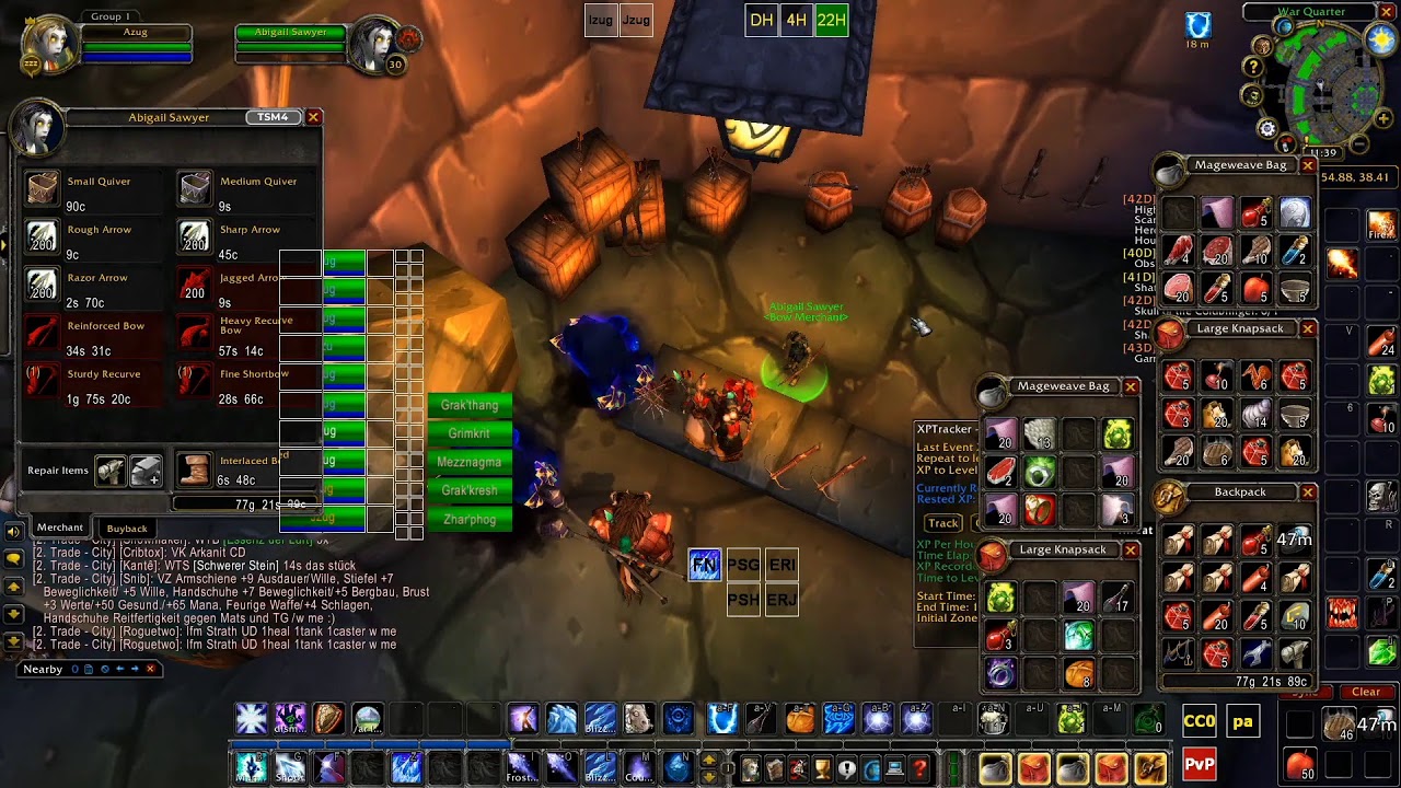 World of Warcraft - Multiboxing: Hauptstream ist auf https://www.twitch ...