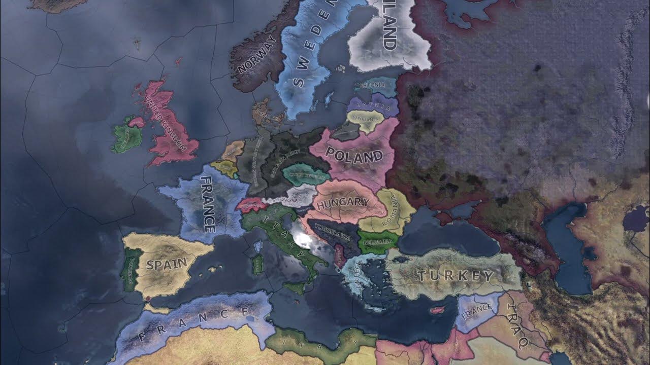 What If Greater Hungary joins the Axis (Hoi4 Timelapse) - YouTube