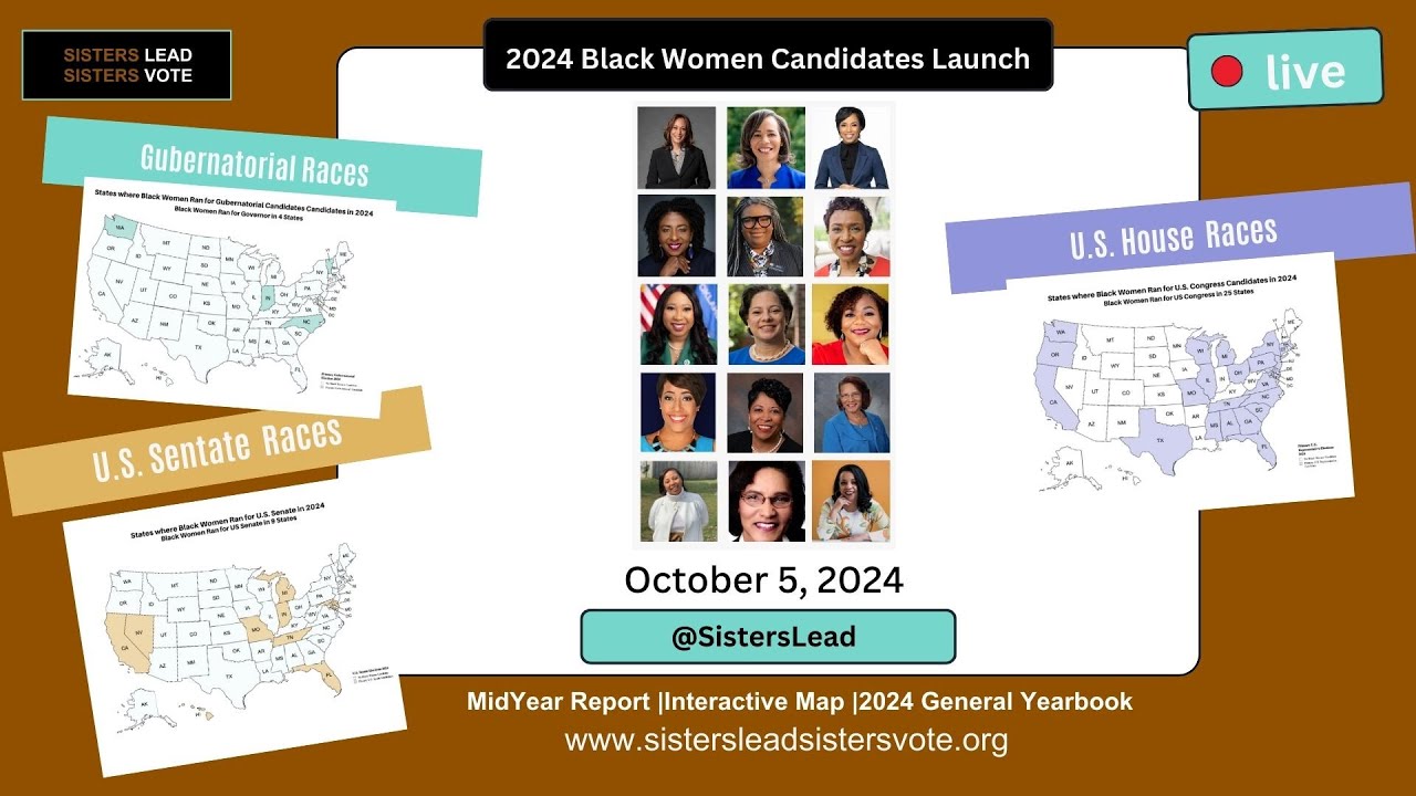 Black Women Ran 2024 Interactive Map Launch - YouTube