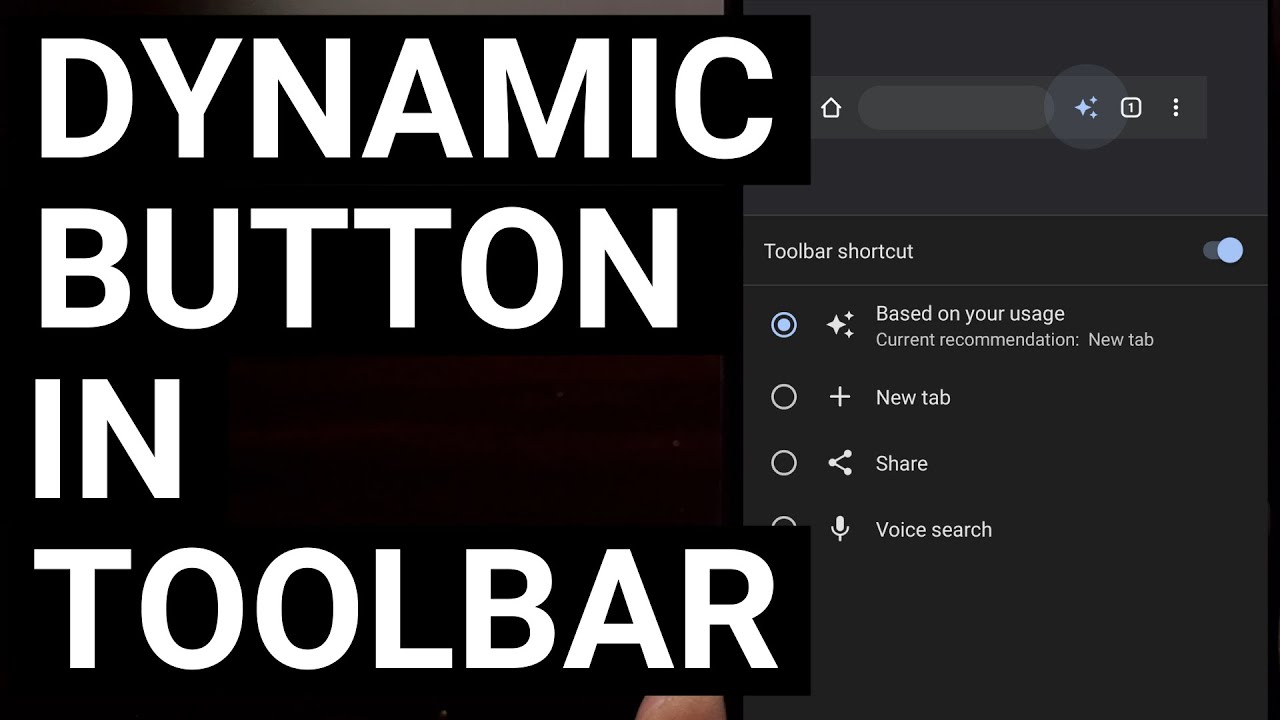 New Hidden Chrome Feature Adds a Custom Button to the Toolbar - YouTube