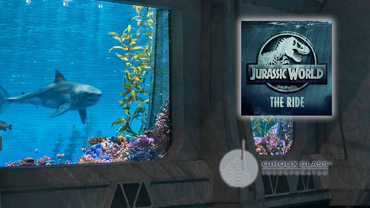 Jurassic World - The Ride Mosasaurus Aquarium Observatory Universal ...