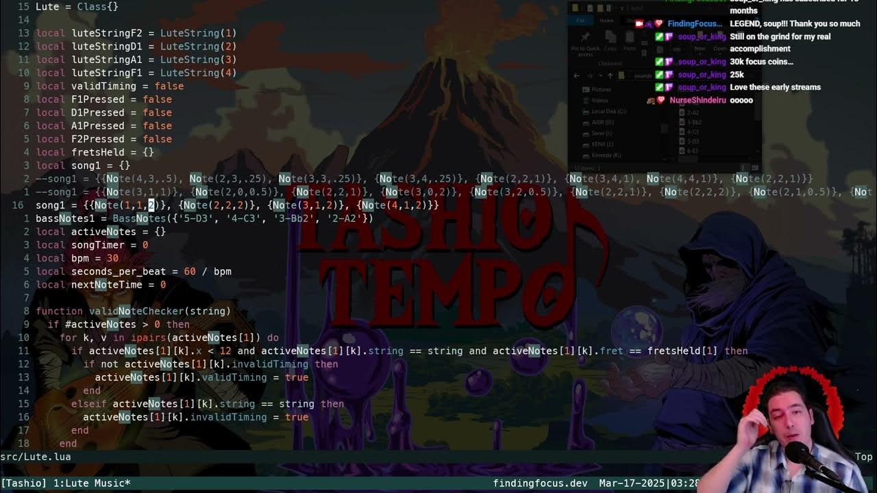 Lua Programming Devlog #598: March 17th, 2025 - YouTube
