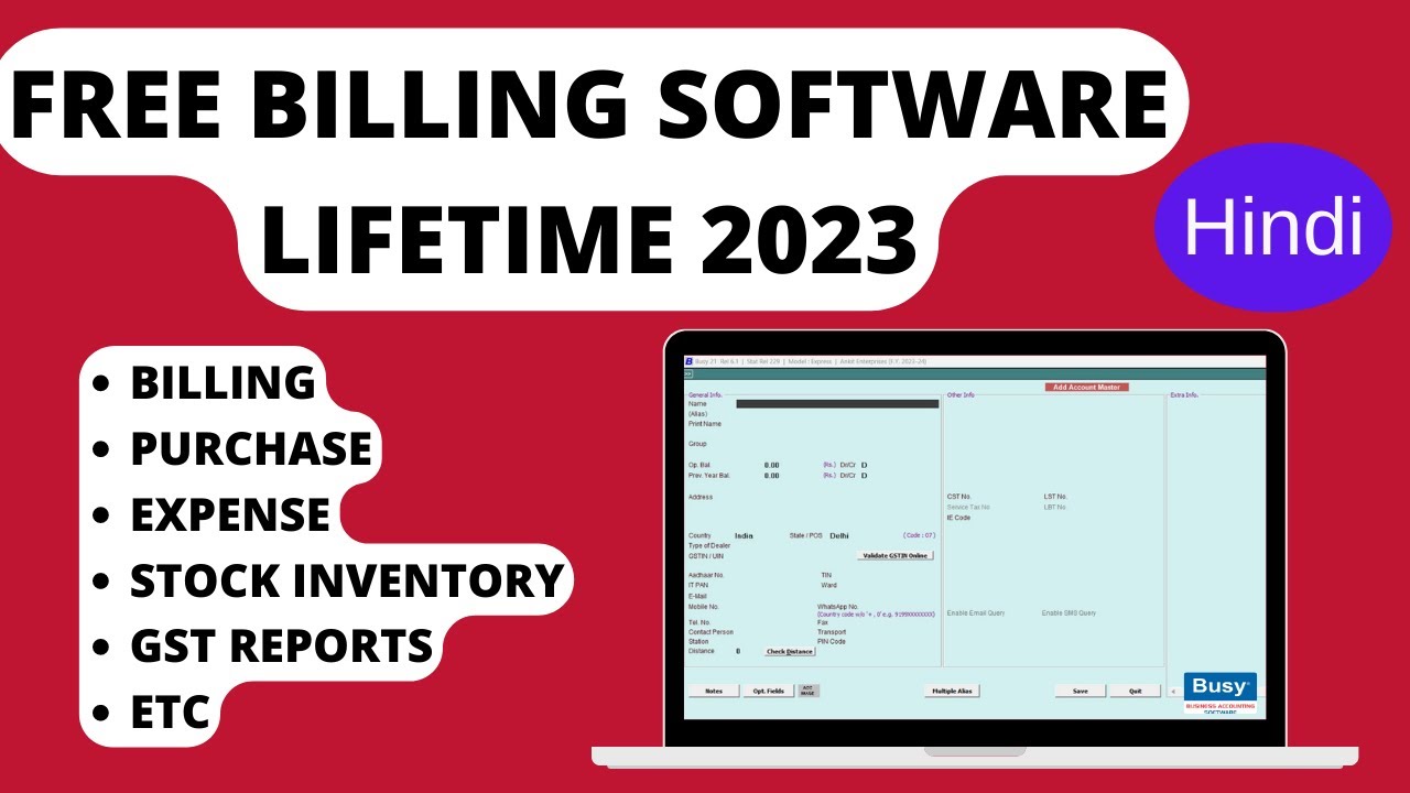 Free GST Billing Software 100 Lifetime Free In India 2023 Busy free-gst-billing-software-100-lifetime-free-in-india-2023-busy