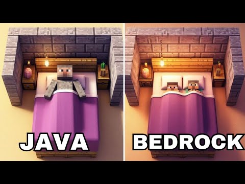 25 MINECRAFT THINGS | JAVA VS BEDROCK EDITION - YouTube