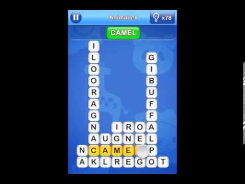 Hi Words - Crush Letters Animals Level 8 Guide - YouTube