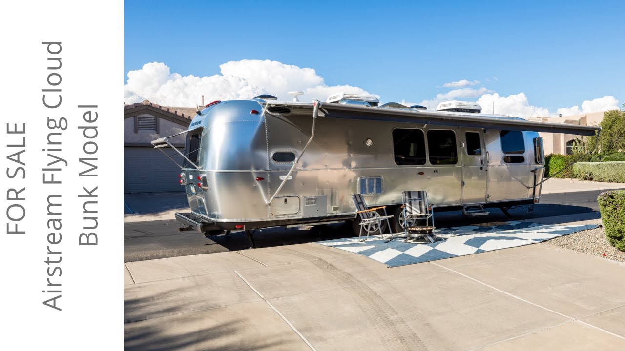 Airstream Flying Cloud 30' Flying Cloud Bunk - FOR SALE - YouTube