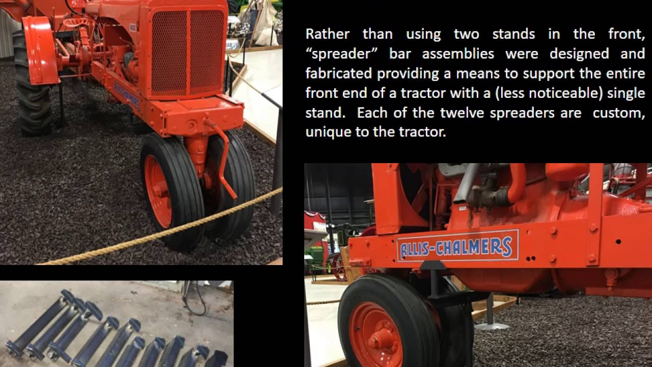 Tractor Support Stand Project - YouTube