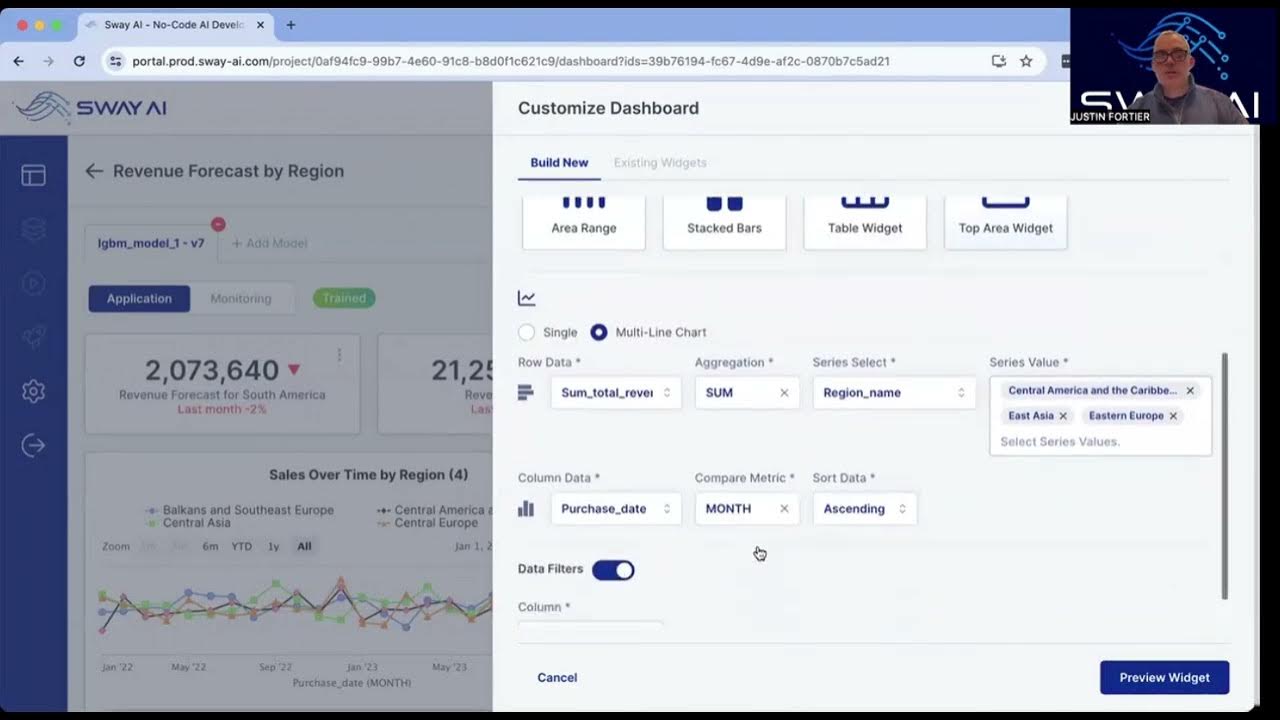 How to Build a Line Chart to Visualize Your Data - YouTube