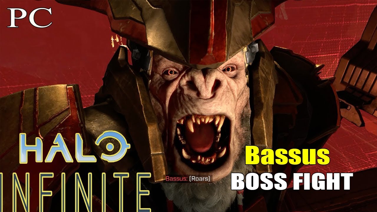 Halo Infinite 2021 - Bassus Boss Fight - YouTube