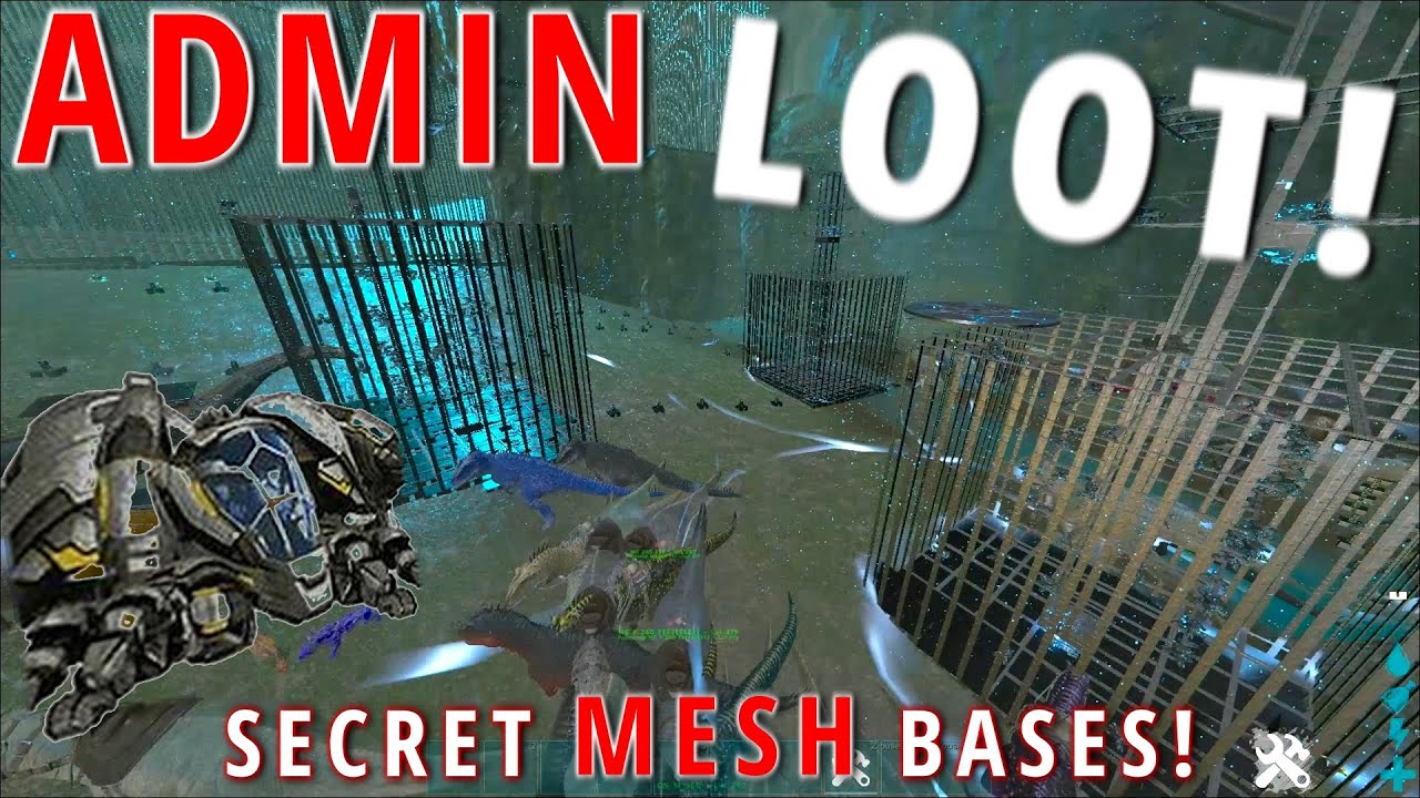 Admin Spawned Loot on Conquest Official! TEA's Base and Hidden MESH ...