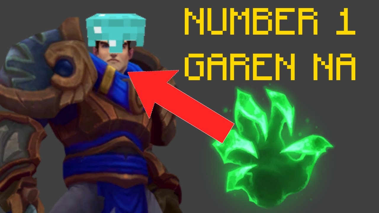 USING NUMBER 1 GAREN NA RUNES (NOT FAIR) - YouTube
