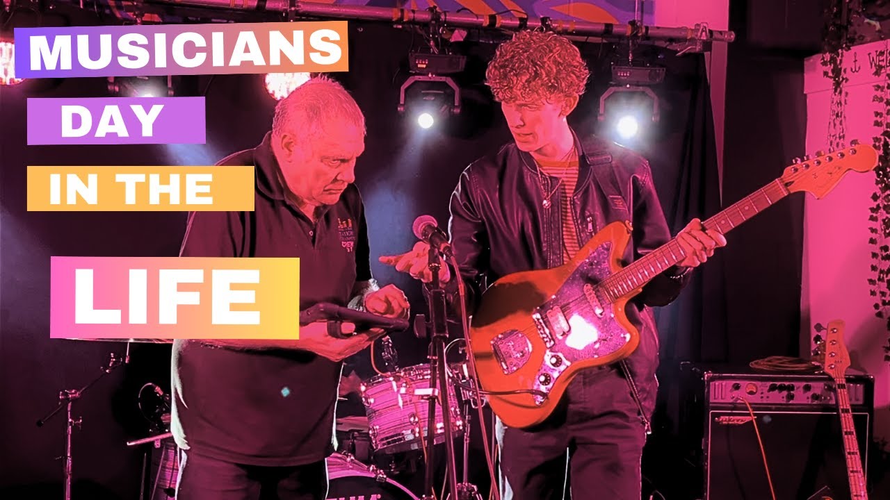 A Day In The Life of a Gigging Musician - YouTube