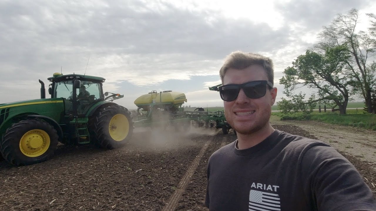 Planting my First Crop! - YouTube