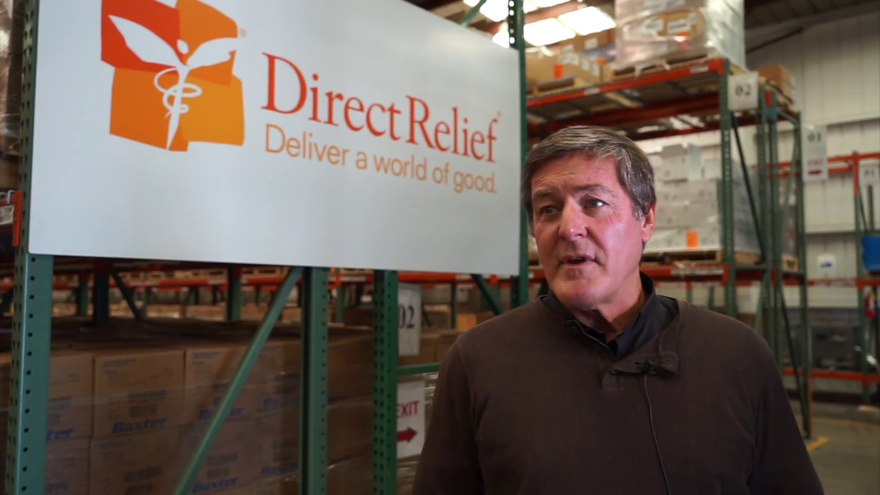 Father Rick Frechette Visits Direct Relief - YouTube