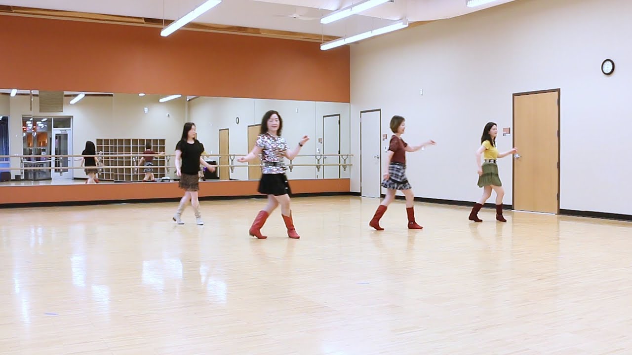 Give Into The Night - Line Dance (Dance & Teach) - YouTube