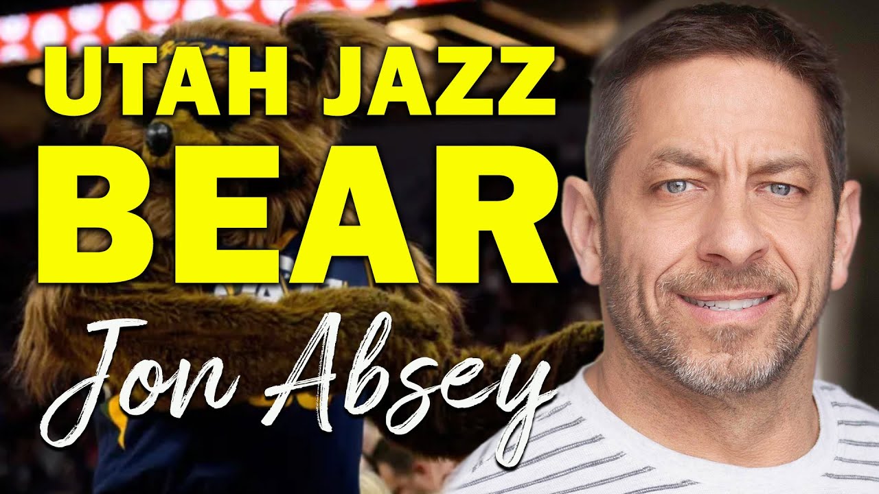 Utah Jazz Bear Highlights: Jon Absey - 1993 to 2018. Mascot Hall of ...