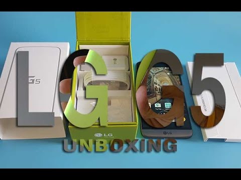 LG G5 UNBOXING - YouTube