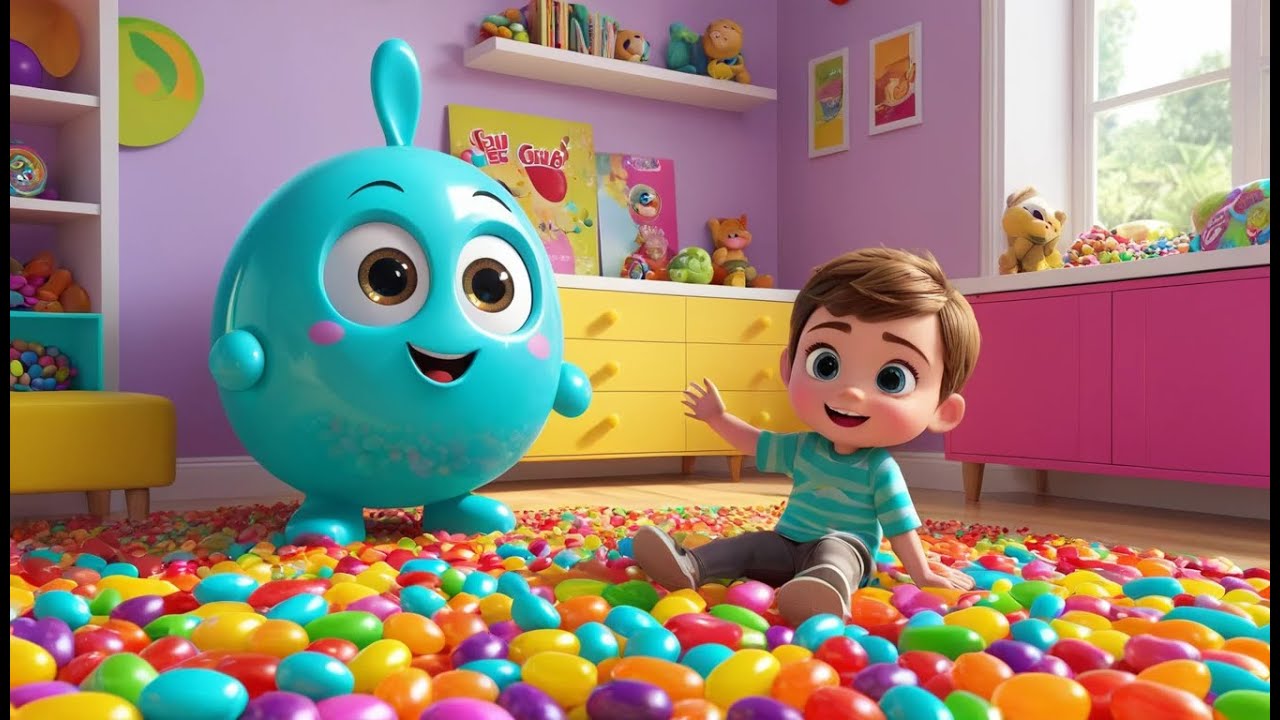 Where Oh Where Did the Jelly Beans Go | Fun Jelly Bean Song for ...