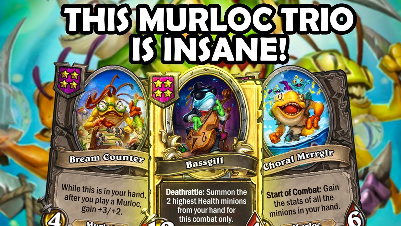 MURLOCS Are INCREDIBLY FUN NOW!! | Hearthstone Battlegrounds - YouTube