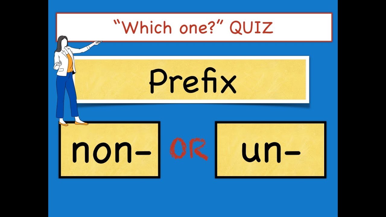 Grammar Quiz - Negative Prefixes Un- and Non- - YouTube