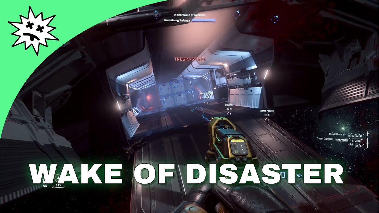 Star Citizen - Wake of Disaster - PvP Ship Conflict Gameplay 3.20 - YouTube