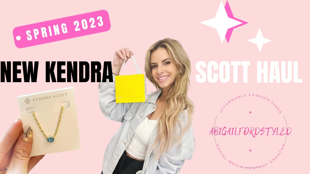 Spring ‘23 Kendra Scott Unboxing + How to save $ shopping Kendra Scott ...