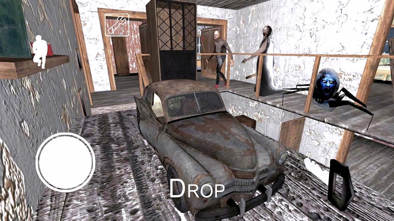 Granny Version 1.9 New Update With New Custom Map And Car Inside Granny ...