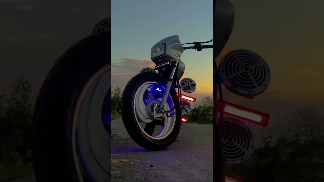 Splendor white Fully modified white Splendor modified bike Splendor ...