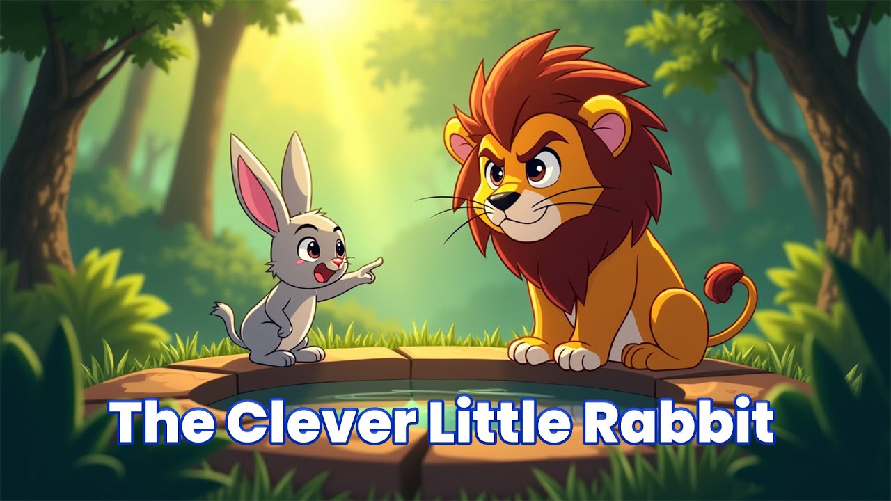 Moral Story 6 | The Clever Rabbit's Trick 🐰 | A Fun Moral Story for ...