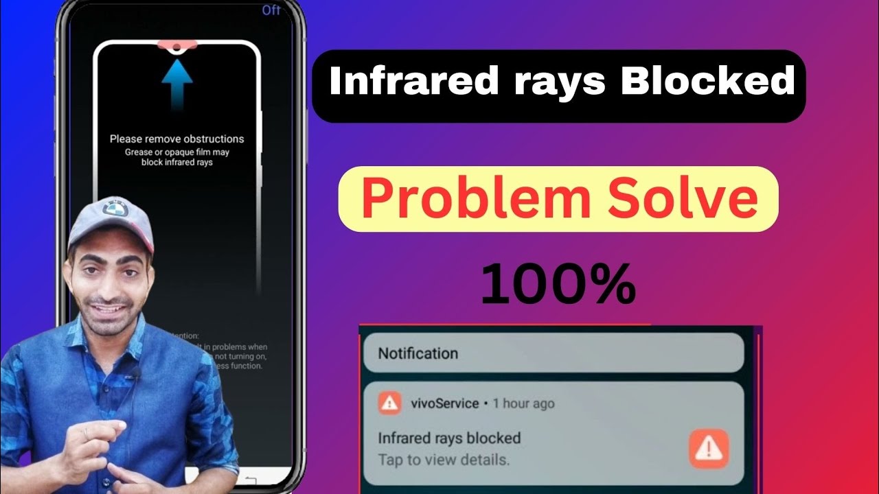 Infrared Rays Blocked Problem Solve in vivo | How To Fix infrared rays ...