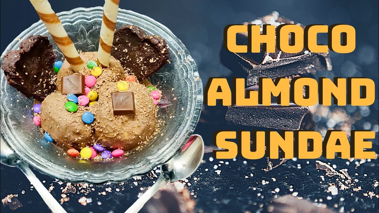 Choco Almond Sundae | The Bawa's Kitchen | Dessert - YouTube