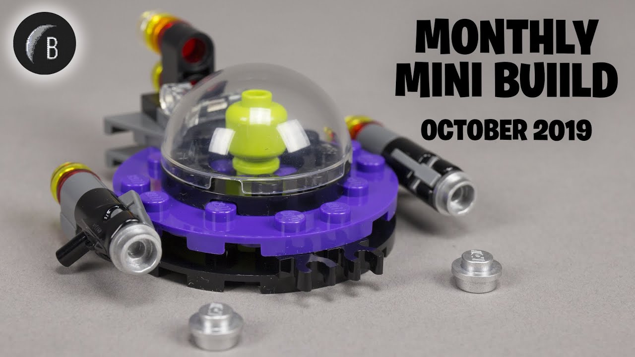 LEGO 40330 - UFO - Monthly Mini Build - Speed Build Review - YouTube
