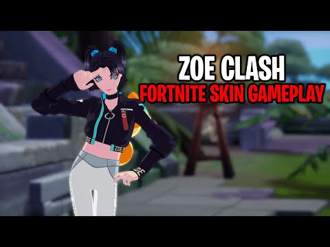 Fortnite "ZOE CLASH" SKIN GAMEPLAY!... (Next Starter Pack) - YouTube