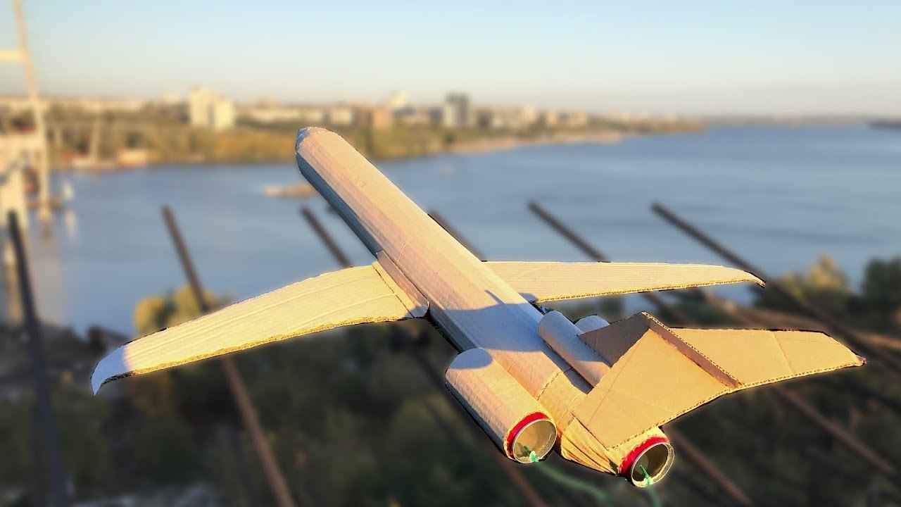 Cool Matches Powered Cardboard Triple Jet - YouTube