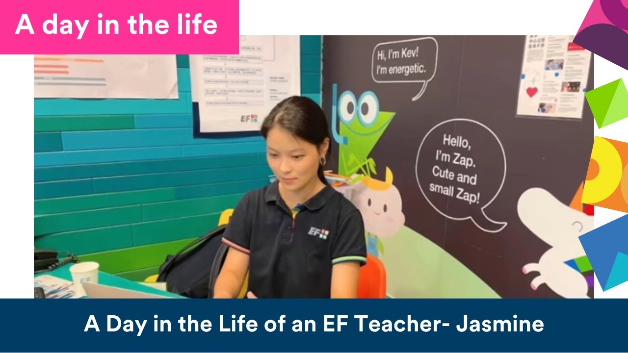 A Day In The Life Of An EF Teacher - Jasmine - YouTube