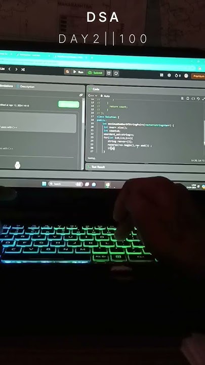 Day 2100 Learning Dsa🎗did One Array Que Leetcode2744 Dsa Coding Datastructures