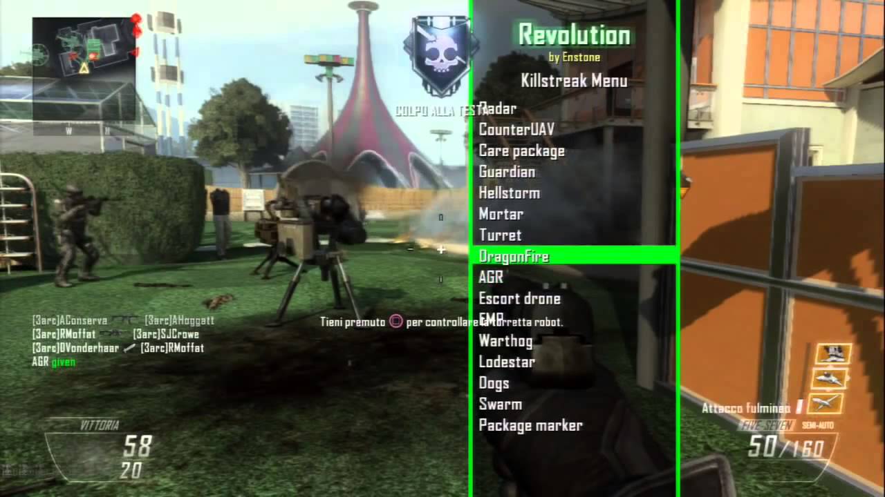 1 18 WORK BO2 Mod Menu Revolution V1 Menu All Clients FM T ENSTONE By ...