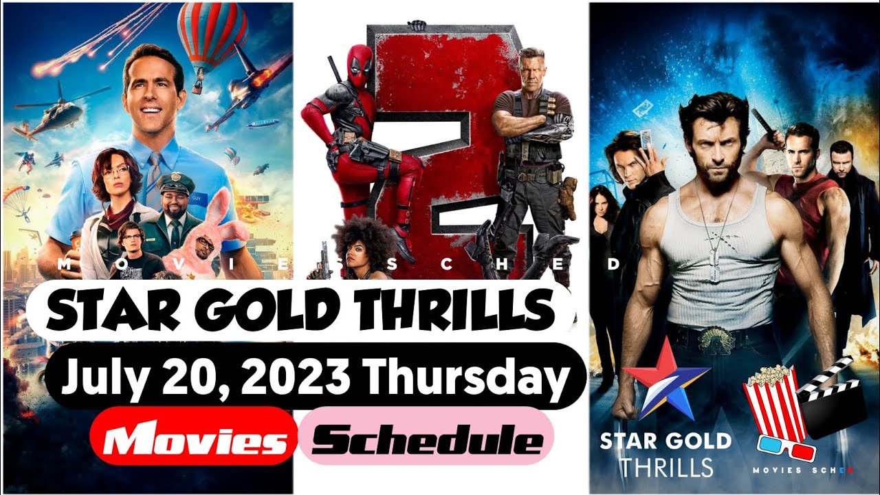 Star Gold Thrills July 20 All Movies Schedule | DD Free Dish Schedule ...