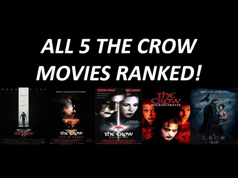 All 5 The Crow Movies Ranked (Worst to Best) (W/ The Crow 2024) - YouTube
