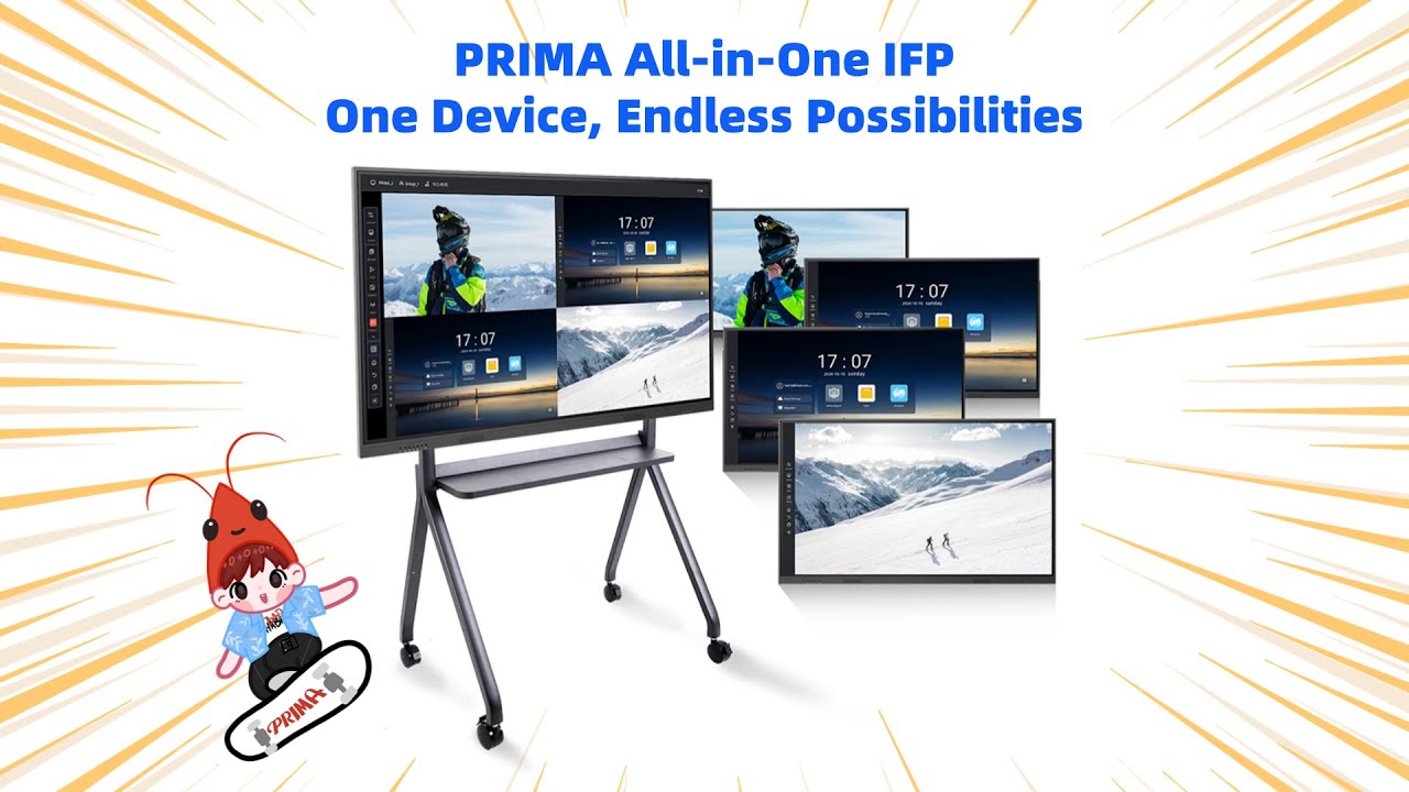 PRIMA All-in-One IFP: One Device, Endless Possibilities - YouTube