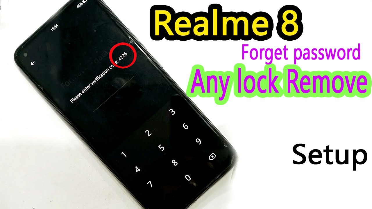 realme 8 hard reset । forgot password / realme 8 Factory Reset ...