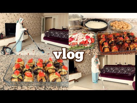 Misafir Hazırlığı  Sessiz vlog 🌱 Kürdan Kebabı , temizlik videoları