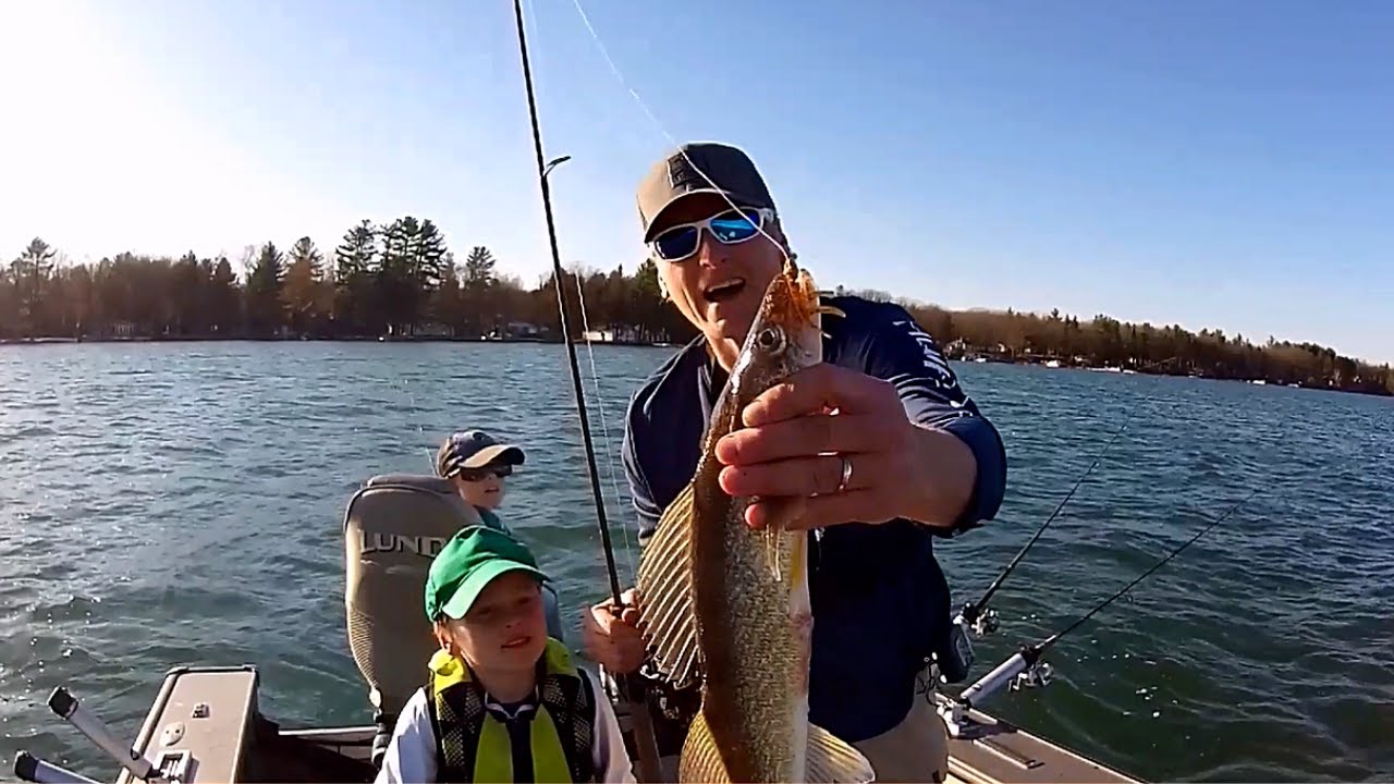 Walleye Fishing with Slip Floats: Kid Edition - YouTube