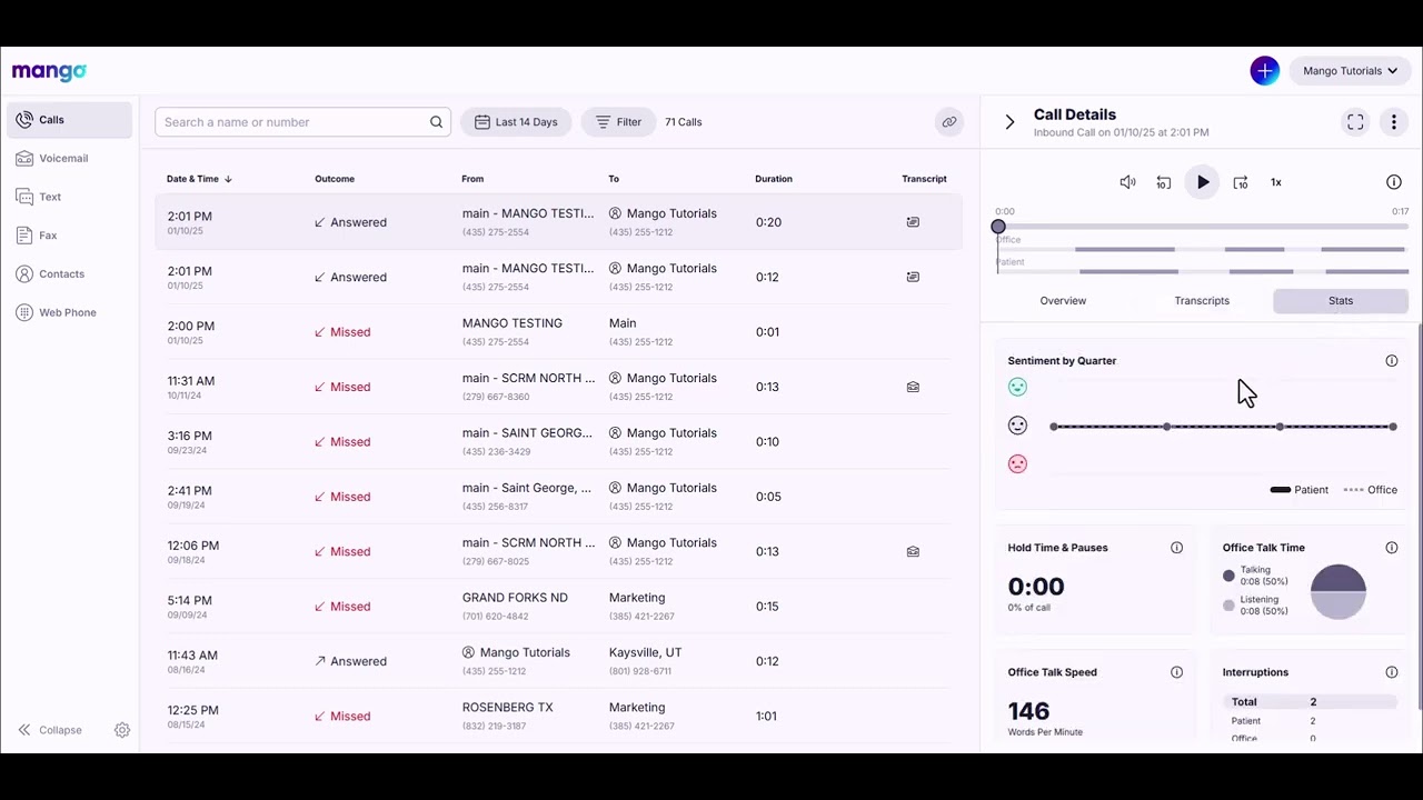 Mango AI Web App Features - YouTube
